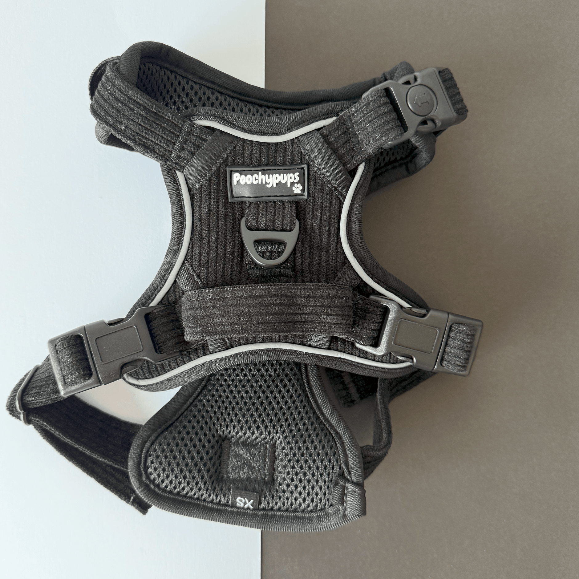 Brown Corduroy Adjustable Harness – PoochyPups - Dog Harnesses & Toys
